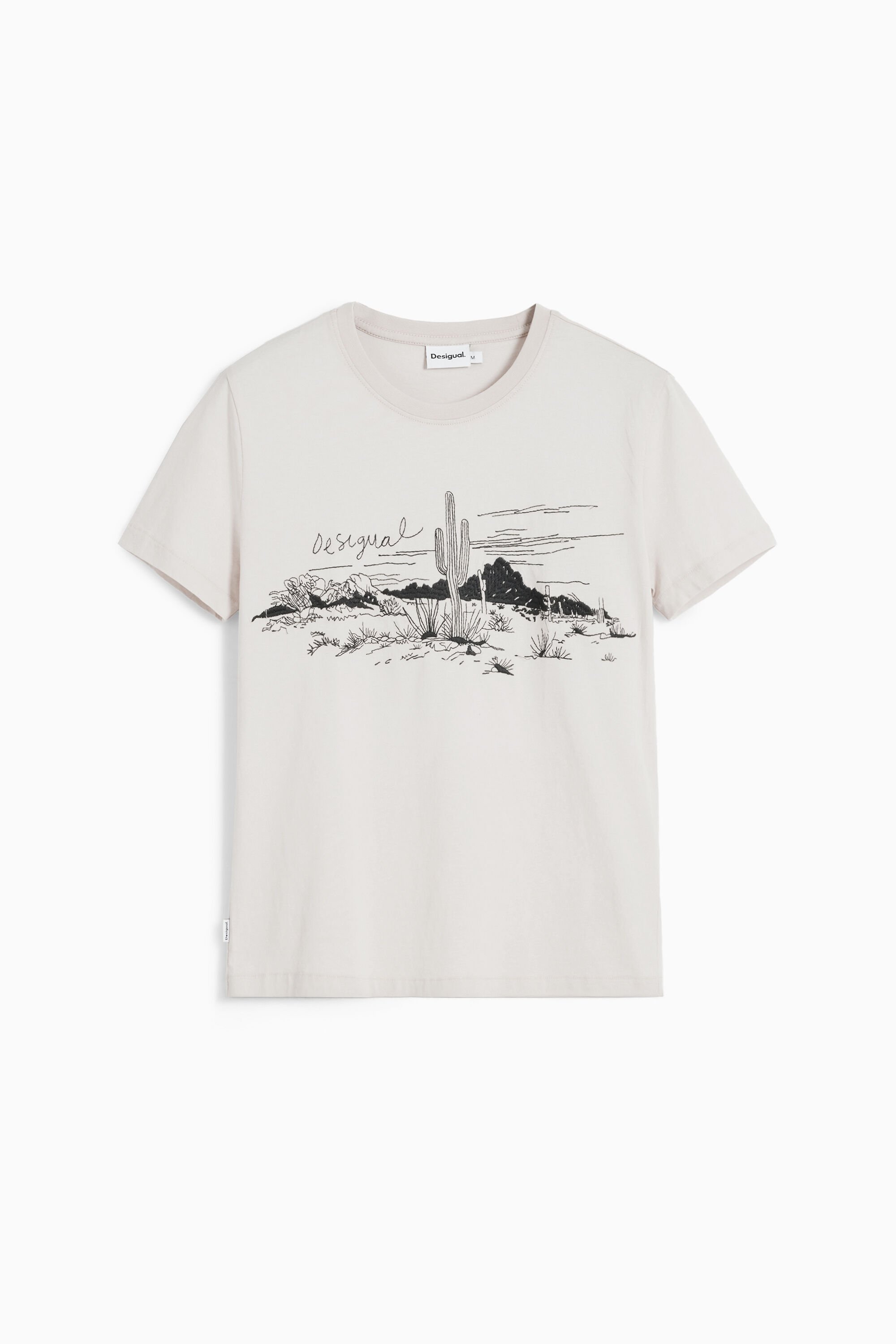 Short-sleeve landscape T-shirt Women's I Desigual.com Short-sleeve landscape T-shirt Women's I Desigual.com