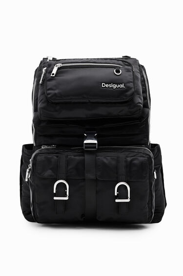 Women's XL plain detachable backpack I Desigual.com