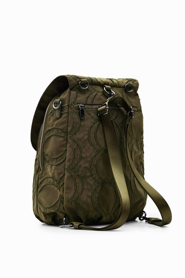 Multi-position circle backpack | Desigual.com