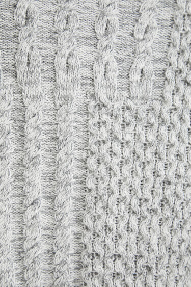 Braid Cable Knit Sweater